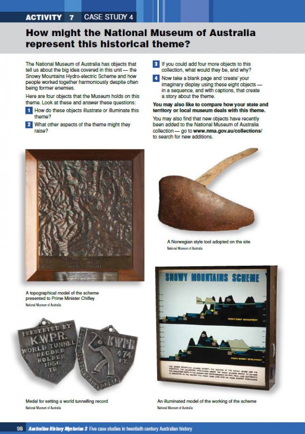 Secondary School Case Studies - Australian History Mysteries